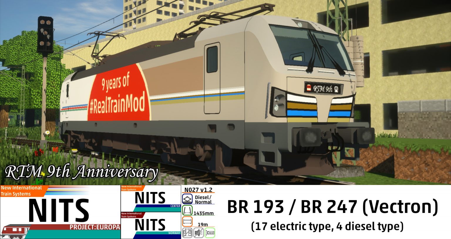 N027: BR 193 / BR 247 (Vectron) - #NITStrain